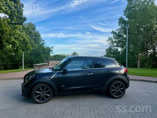 Black MINI Paceman 2014 in Jurmala, with an engine capacity of 2.00 L and mileage of 310 thousand km for 6900 €, photo 3 on AUTOMOTO.COM.LV