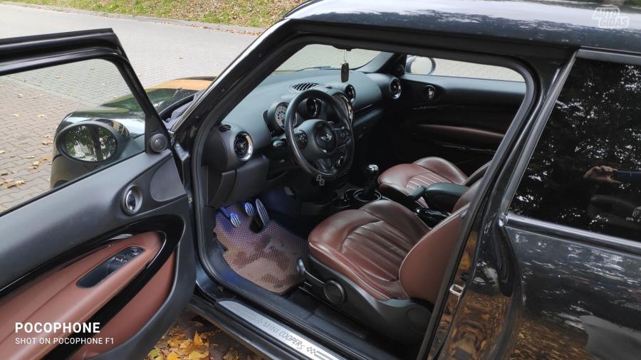 Black MINI Paceman 2015 in Kaunas, with an engine capacity of 1.60 L and mileage of 238 thousand km for 7500 €, photo 10 on AUTOMOTO.COM.LV