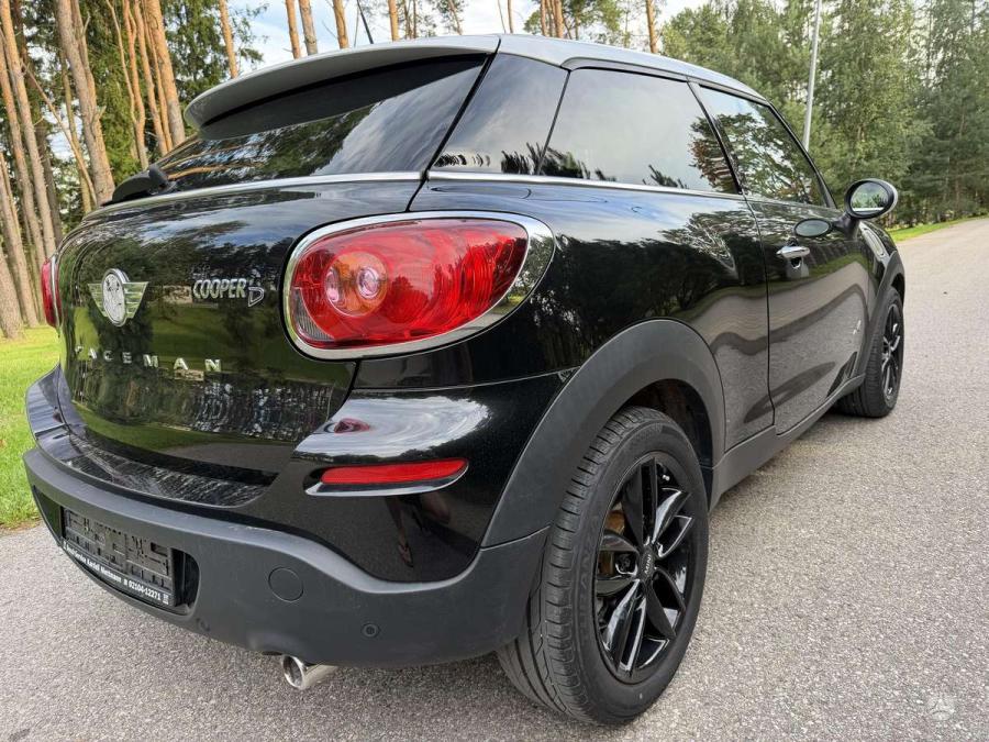 Black MINI Paceman 2013 in Utena, with an engine capacity of 1.60 L and mileage of 286 thousand km for 6750 €, photo 5 on AUTOMOTO.COM.LV