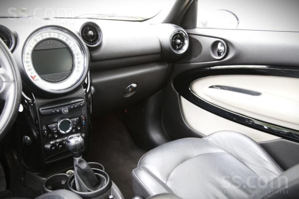 Melns MINI Paceman 2013 Rīga, ar dzinēja tilpumu 1.60 L un nobraukumu 190 tūkst. km par 4495 €, foto 9 vietnē AUTOMOTO.COM.LV