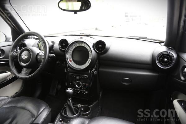Melns MINI Paceman 2013 Rīga, ar dzinēja tilpumu 1.60 L un nobraukumu 190 tūkst. km par 4495 €, foto 10 vietnē AUTOMOTO.COM.LV