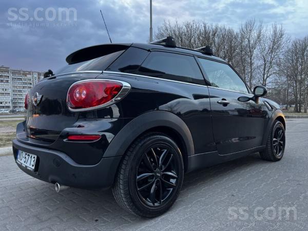 Black MINI Paceman 2014 in Riga, with an engine capacity of 1.60 L and mileage of 219 thousand km for 5500 €, photo 1 on AUTOMOTO.COM.LV