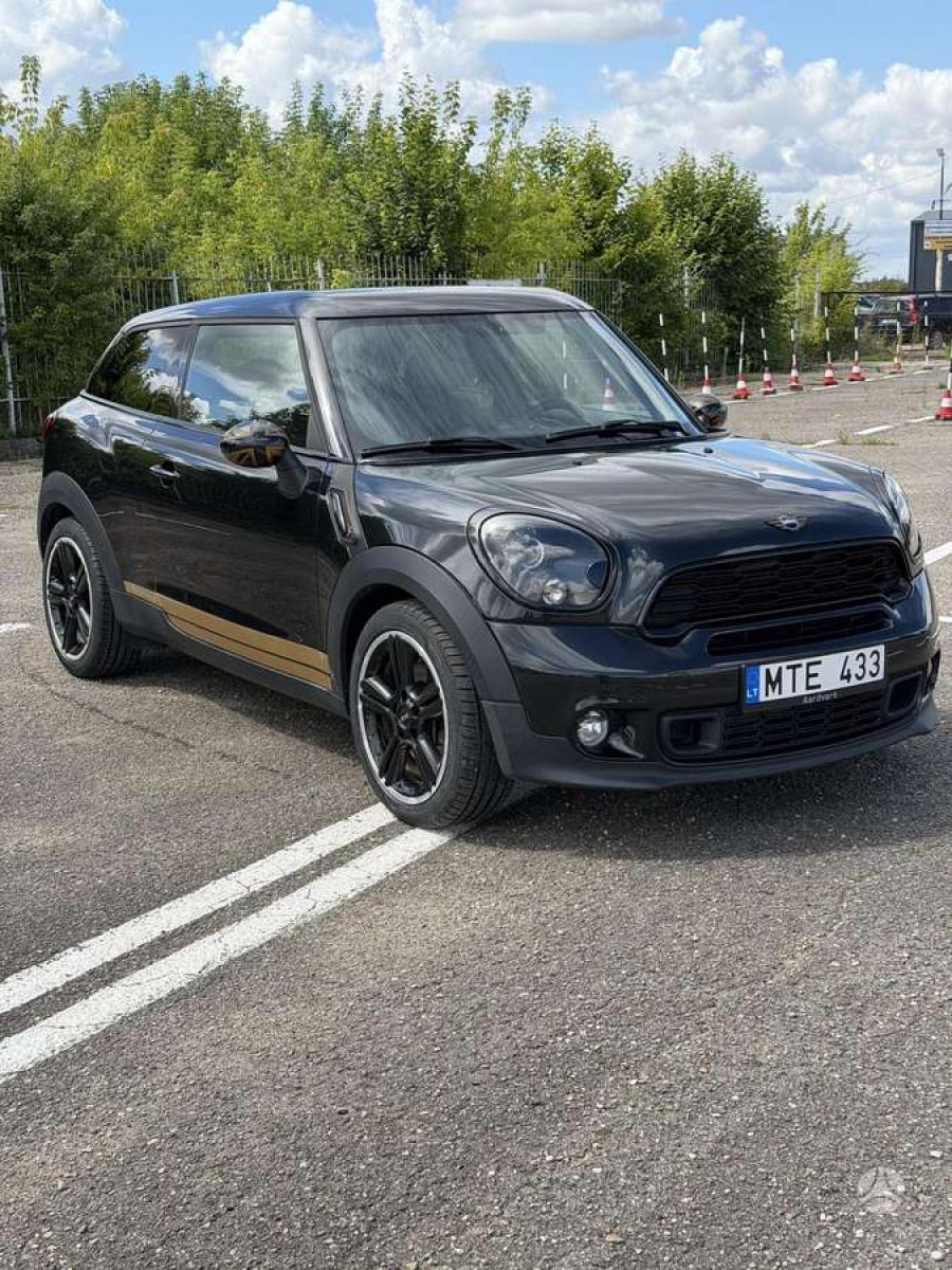 Melns MINI Paceman 2014 Kėdainiai, ar dzinēja tilpumu 1.60 L un nobraukumu 238 tūkst. km par 6500 €, foto 1 vietnē AUTOMOTO.COM.LV