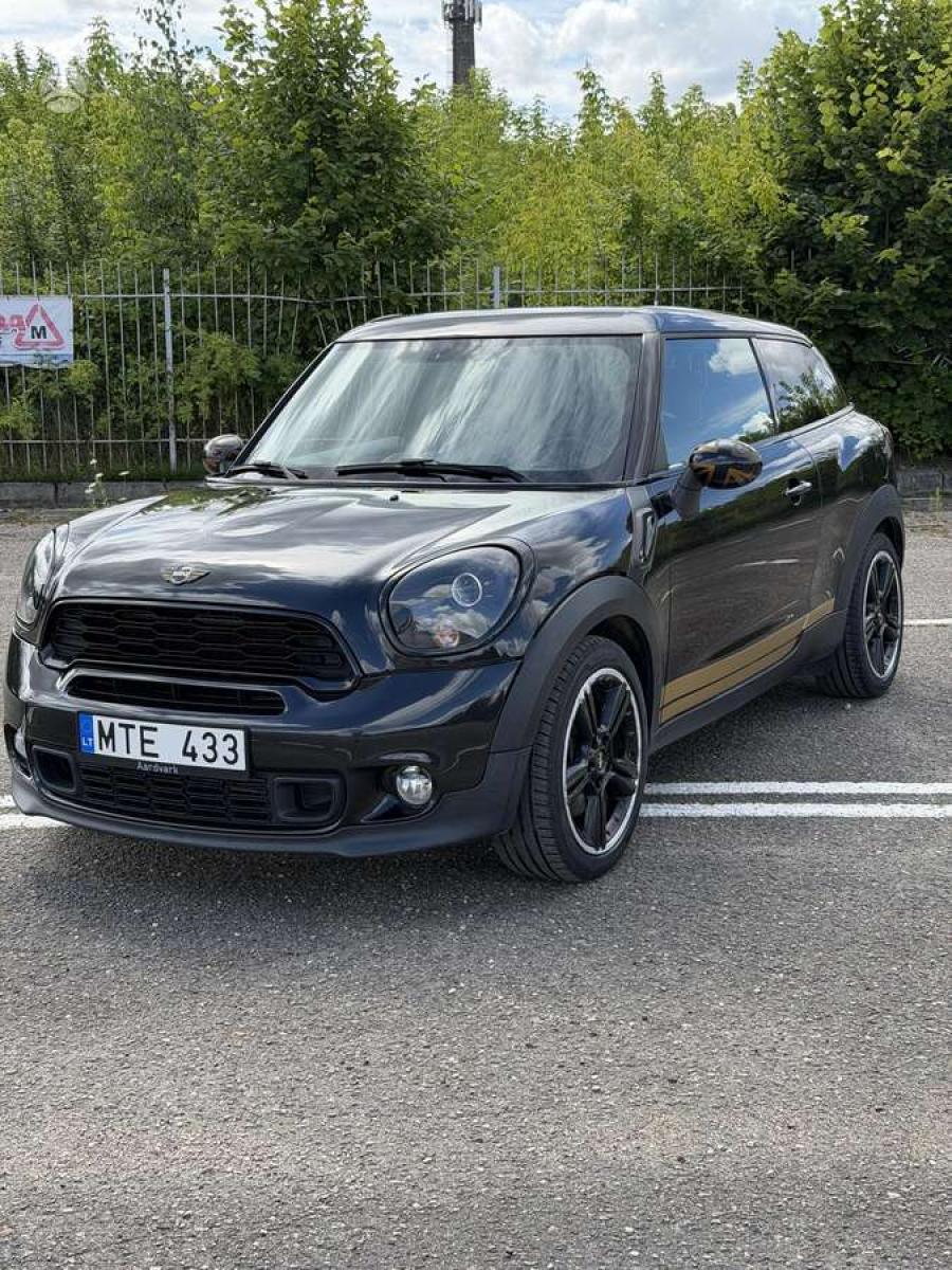 Melns MINI Paceman 2014 Kėdainiai, ar dzinēja tilpumu 1.60 L un nobraukumu 238 tūkst. km par 6500 €, foto 3 vietnē AUTOMOTO.COM.LV
