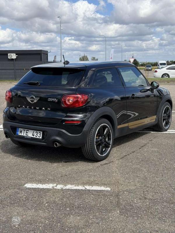 Melns MINI Paceman 2014 Kėdainiai, ar dzinēja tilpumu 1.60 L un nobraukumu 238 tūkst. km par 6500 €, foto 3 vietnē AUTOMOTO.COM.LV