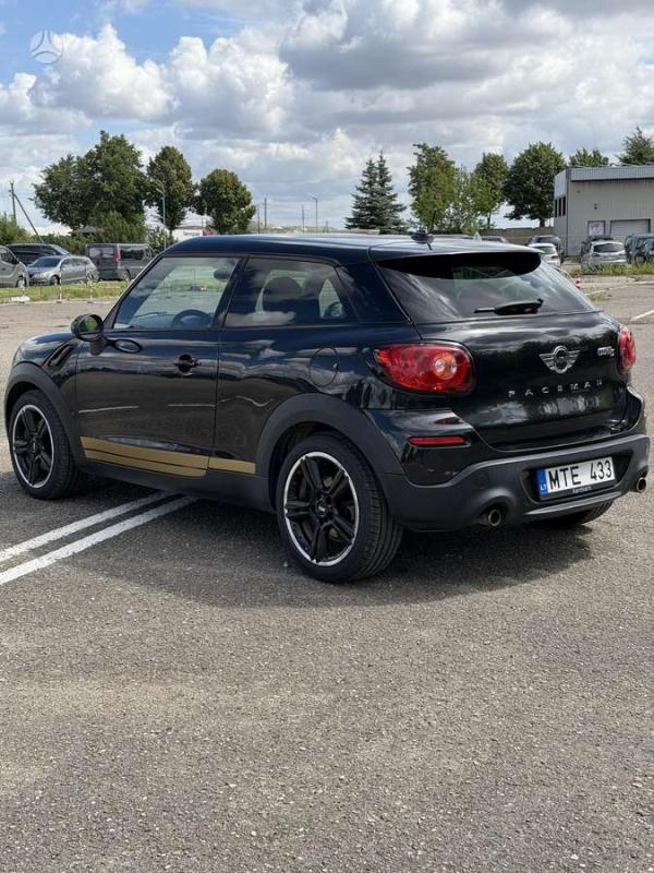 Melns MINI Paceman 2014 Kėdainiai, ar dzinēja tilpumu 1.60 L un nobraukumu 238 tūkst. km par 6500 €, foto 4 vietnē AUTOMOTO.COM.LV