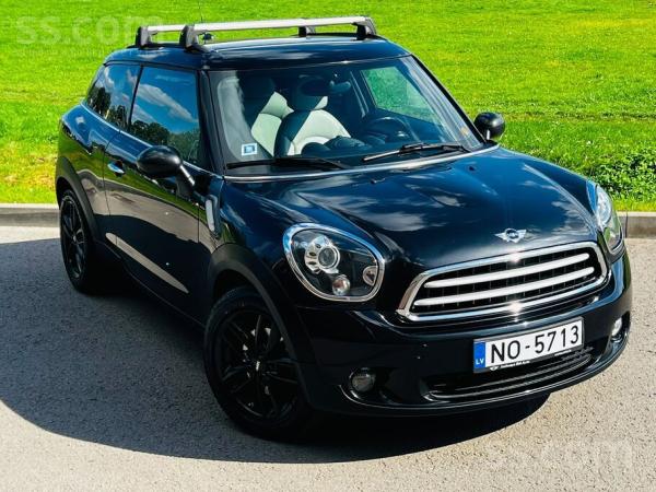 Black MINI Paceman 2014 in Liepaja, with an engine capacity of 1.60 L and mileage of 222 thousand km for 5500 €, photo 1 on AUTOMOTO.COM.LV