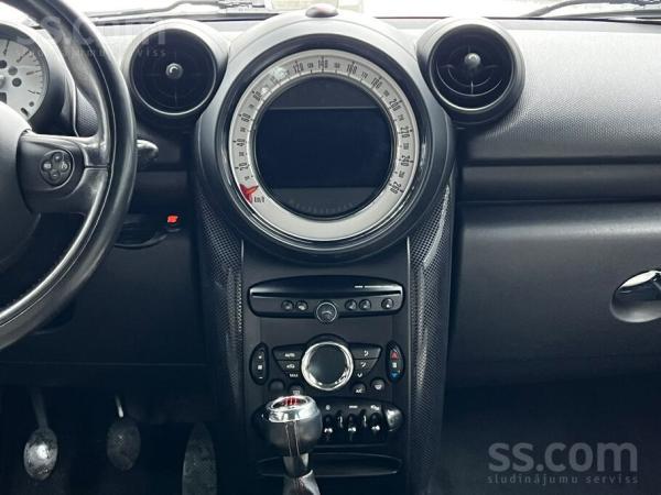 Black MINI Paceman 2014 in Liepaja, with an engine capacity of 1.60 L and mileage of 222 thousand km for 5500 €, photo 3 on AUTOMOTO.COM.LV