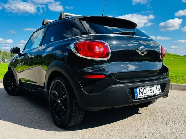 Black MINI Paceman 2014 in Liepaja, with an engine capacity of 1.60 L and mileage of 222 thousand km for 5500 €, photo 6 on AUTOMOTO.COM.LV