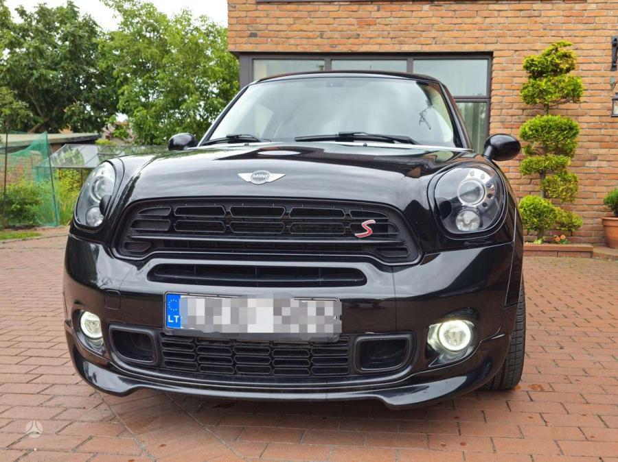 Melns MINI Paceman 2015 Marijampole, ar dzinēja tilpumu 1.60 L un nobraukumu 135 tūkst. km par 6999 €, foto 1 vietnē AUTOMOTO.COM.LV
