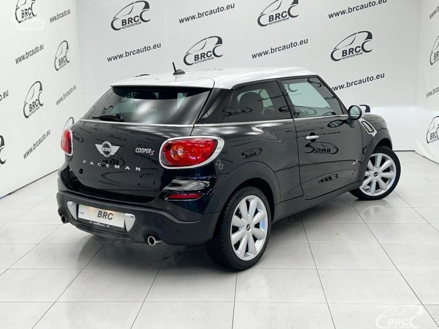 Black MINI Paceman 2016 in Avizieniai, with an engine capacity of 1.60 L and mileage of 105 thousand km for 8900 €, photo 3 on AUTOMOTO.COM.LV