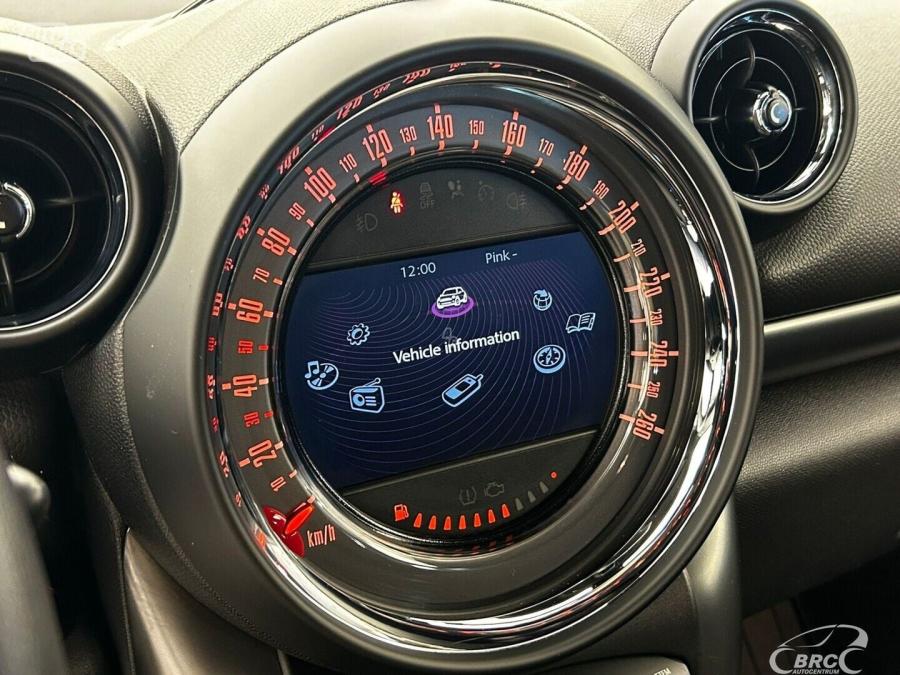 Black MINI Paceman 2016 in Avizieniai, with an engine capacity of 1.60 L and mileage of 105 thousand km for 8900 €, photo 16 on AUTOMOTO.COM.LV