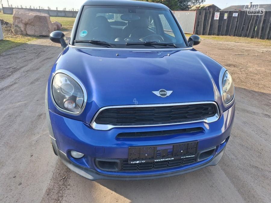 Blue MINI Paceman 2013 in Marijampole, with an engine capacity of 2.00 L and mileage of 251 thousand km for 5650 €, photo 4 on AUTOMOTO.COM.LV