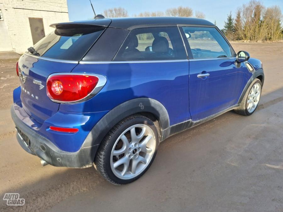 Blue MINI Paceman 2013 in Marijampole, with an engine capacity of 2.00 L and mileage of 251 thousand km for 5650 €, photo 6 on AUTOMOTO.COM.LV