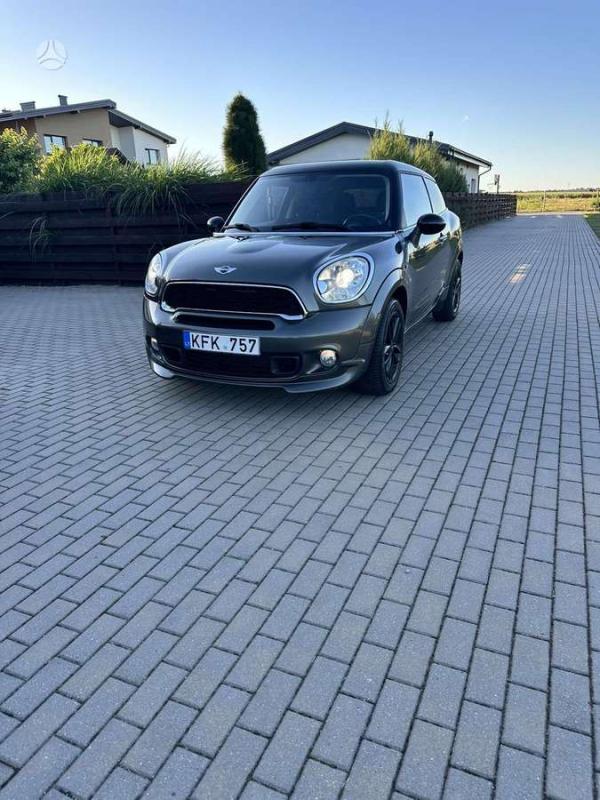 Brūns MINI Paceman 2013 Kauņa, ar dzinēja tilpumu 1.60 L un nobraukumu 165 tūkst. km par 8700 €, foto 2 vietnē AUTOMOTO.COM.LV