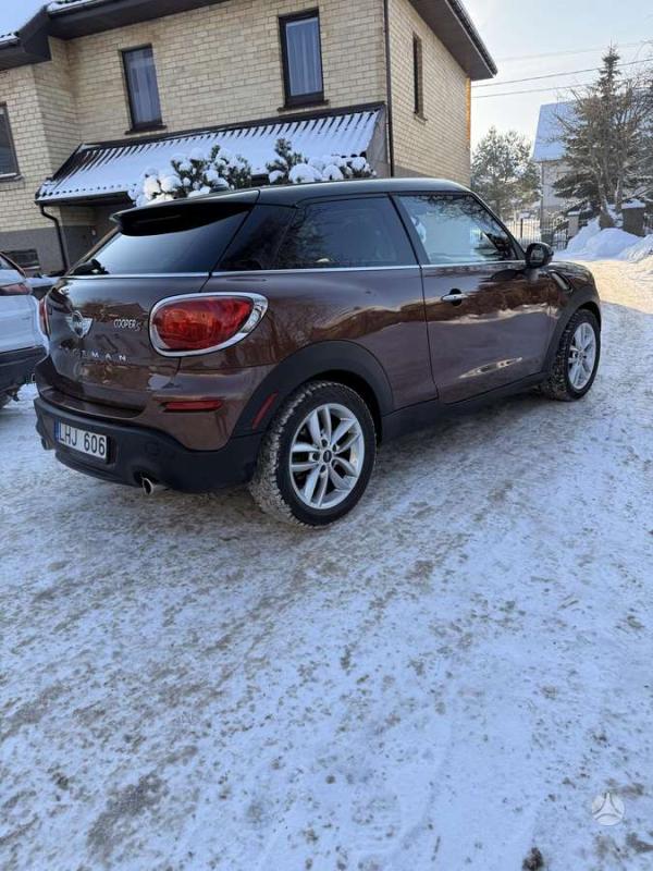Brown MINI Paceman 2013 in Vilnius, with an engine capacity of 1.60 L and mileage of 187 thousand km for 9000 €, photo 4 on AUTOMOTO.COM.LV
