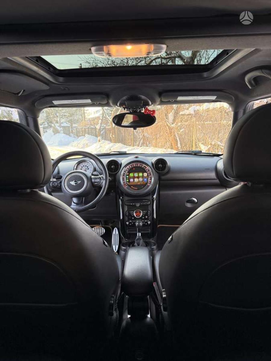 Brūns MINI Paceman 2013 Viļņa, ar dzinēja tilpumu 1.60 L un nobraukumu 187 tūkst. km par 9000 €, foto 14 vietnē AUTOMOTO.COM.LV