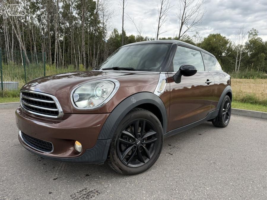Brown MINI Paceman 2014 in Utena, with an engine capacity of 1.60 L and mileage of 256 thousand km for 6800 €, photo 1 on AUTOMOTO.COM.LV