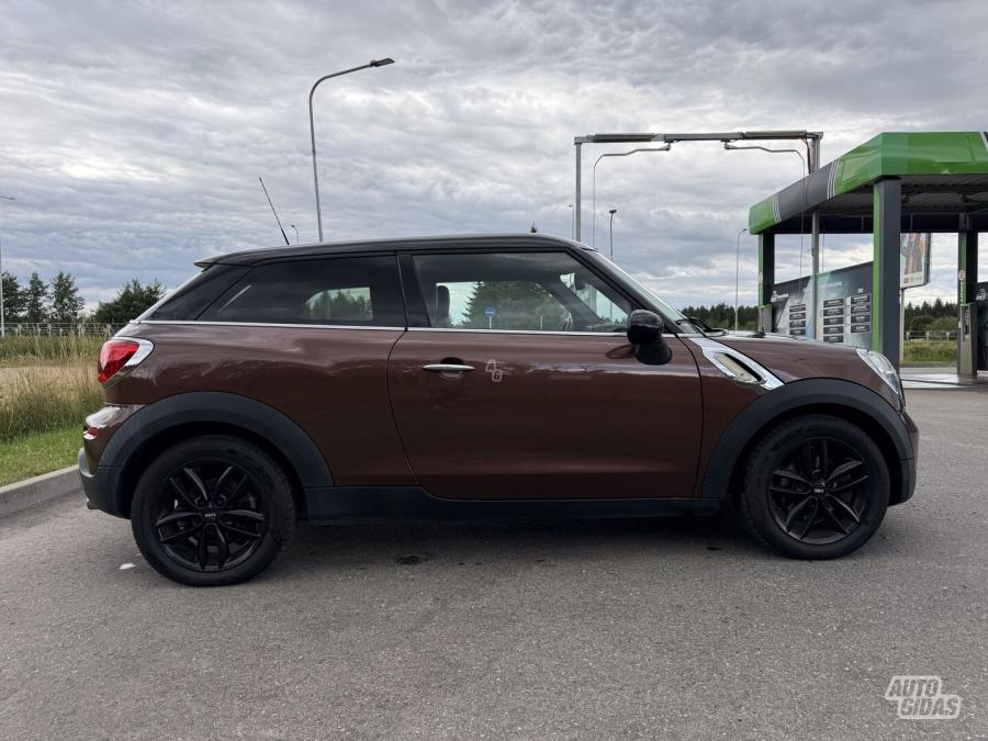 Brown MINI Paceman 2014 in Utena, with an engine capacity of 1.60 L and mileage of 256 thousand km for 6800 €, photo 6 on AUTOMOTO.COM.LV