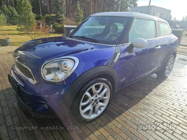 MINI Paceman 2014 Tartu, ar dzinēja tilpumu 1.60 L un nobraukumu 154 tūkst. km par 7790 €, foto 1 vietnē AUTOMOTO.COM.LV