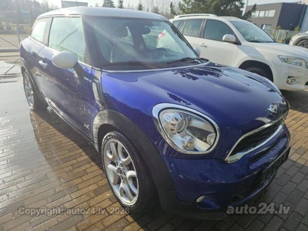 MINI Paceman 2014 Tartu, ar dzinēja tilpumu 1.60 L un nobraukumu 154 tūkst. km par 7790 €, foto 3 vietnē AUTOMOTO.COM.LV