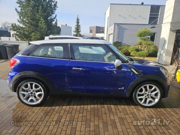 MINI Paceman 2014 Tartu, ar dzinēja tilpumu 1.60 L un nobraukumu 154 tūkst. km par 7790 €, foto 4 vietnē AUTOMOTO.COM.LV