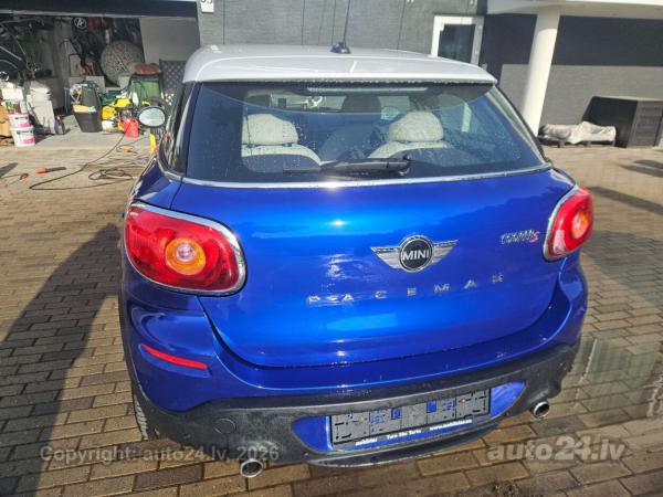 MINI Paceman 2014 Tartu, ar dzinēja tilpumu 1.60 L un nobraukumu 154 tūkst. km par 7790 €, foto 6 vietnē AUTOMOTO.COM.LV