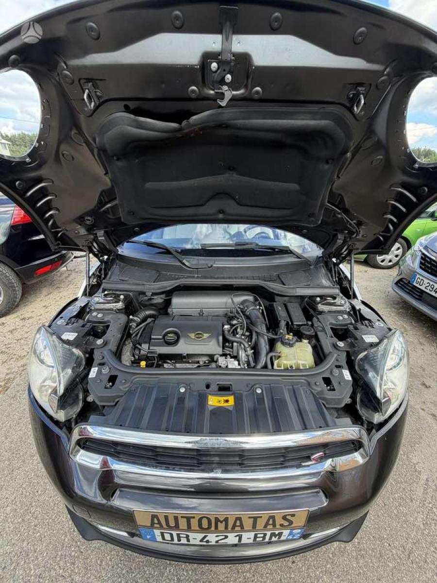 Grey MINI Paceman 2015 in Vilnius, with an engine capacity of 1.60 L and mileage of 246 thousand km for 7900 €, photo 21 on AUTOMOTO.COM.LV
