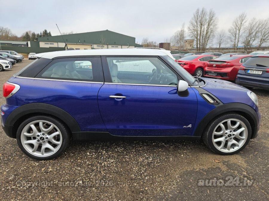 MINI Paceman 2014 Tartu, ar dzinēja tilpumu 1.60 L un nobraukumu 0 tūkst. km par 7990 €, foto 4 vietnē AUTOMOTO.COM.LV