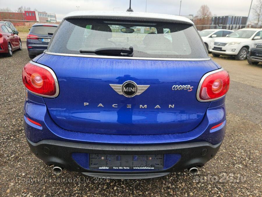 MINI Paceman 2014 Tartu, ar dzinēja tilpumu 1.60 L un nobraukumu 0 tūkst. km par 7990 €, foto 6 vietnē AUTOMOTO.COM.LV