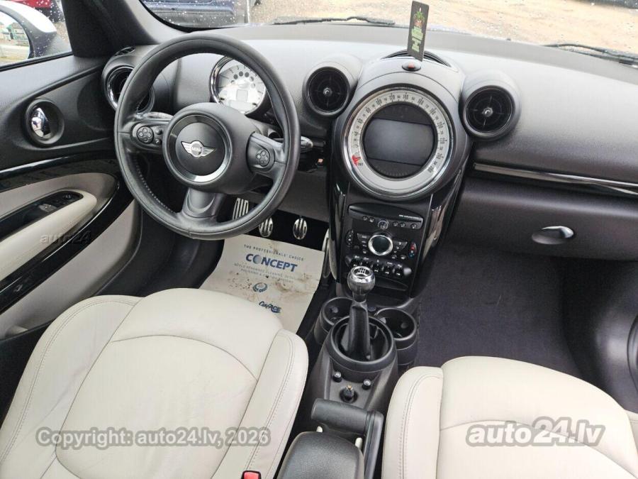 MINI Paceman 2014 Tartu, ar dzinēja tilpumu 1.60 L un nobraukumu 0 tūkst. km par 7990 €, foto 9 vietnē AUTOMOTO.COM.LV