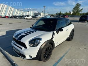 White MINI Paceman 2013 in Riga, with an engine capacity of 1.60 L and mileage of 68 thousand km for 8500 €, photo  on AUTOMOTO.COM.LV