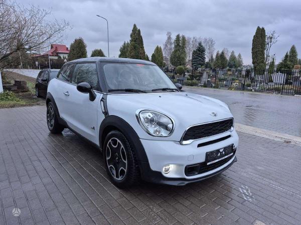 Balts MINI Paceman 2013 Kauņa, ar dzinēja tilpumu 2.00 L un nobraukumu 205 tūkst. km par 6500 €, foto 1 vietnē AUTOMOTO.COM.LV