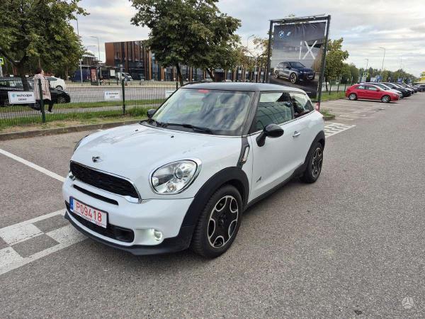 Balts MINI Paceman 2013 Kauņa, ar dzinēja tilpumu 2.00 L un nobraukumu 105 tūkst. km par 6500 €, foto 1 vietnē AUTOMOTO.COM.LV