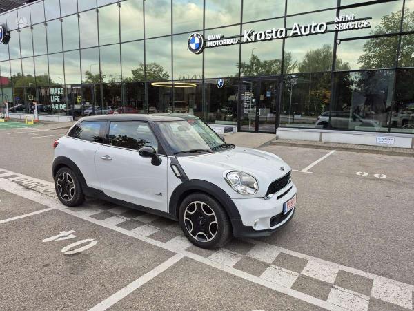 Balts MINI Paceman 2013 Kauņa, ar dzinēja tilpumu 2.00 L un nobraukumu 105 tūkst. km par 6500 €, foto 2 vietnē AUTOMOTO.COM.LV