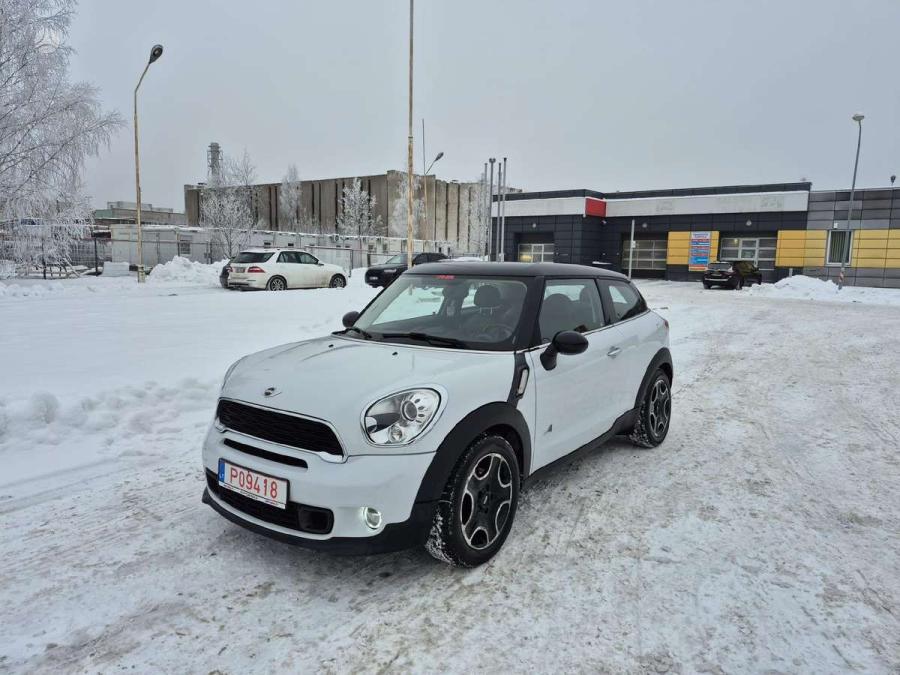 Balts MINI Paceman 2013 Kauņa, ar dzinēja tilpumu 2.00 L un nobraukumu 103 tūkst. km par 6500 €, foto 1 vietnē AUTOMOTO.COM.LV