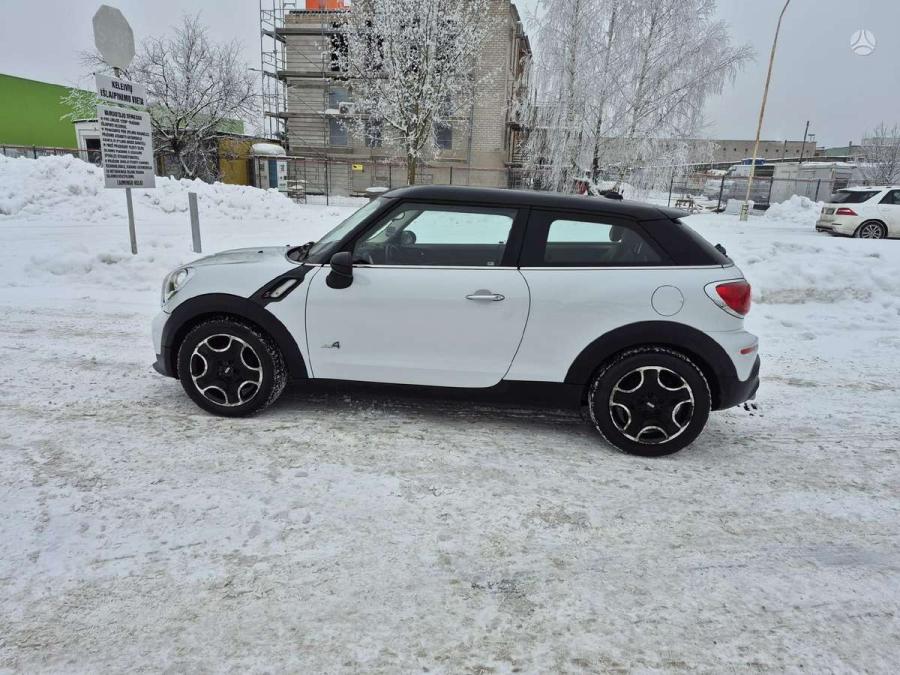 Balts MINI Paceman 2013 Kauņa, ar dzinēja tilpumu 2.00 L un nobraukumu 103 tūkst. km par 6500 €, foto 4 vietnē AUTOMOTO.COM.LV