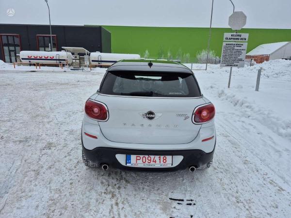 White MINI Paceman 2013 in Kaunas, with an engine capacity of 2.00 L and mileage of 103 thousand km for 6500 €, photo 7 on AUTOMOTO.COM.LV