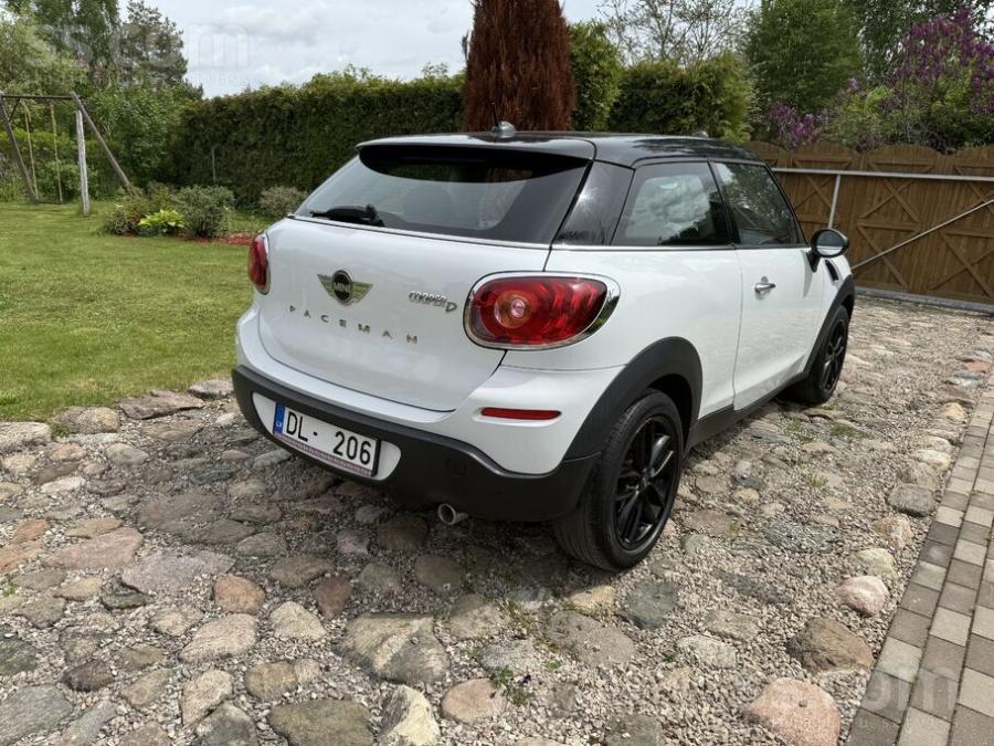 White MINI Paceman 2015 in Riga, with an engine capacity of 1.60 L and mileage of 253 thousand km for 6700 €, photo 3 on AUTOMOTO.COM.LV