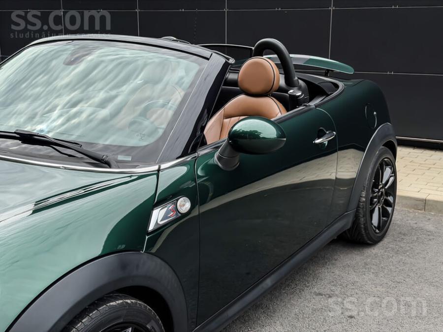 Zaļš MINI Roadster 2012 Jelgava, ar dzinēja tilpumu 2.00 L un nobraukumu 198 tūkst. km par 7995 €, foto 6 vietnē AUTOMOTO.COM.LV