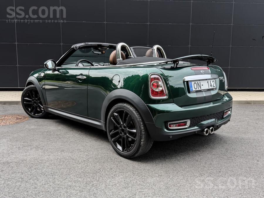 Zaļš MINI Roadster 2012 Jelgava, ar dzinēja tilpumu 2.00 L un nobraukumu 198 tūkst. km par 7995 €, foto 8 vietnē AUTOMOTO.COM.LV