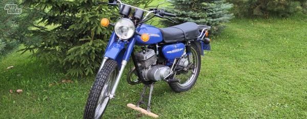 Blue Minsk 125 1989 in Birzai, with an engine capacity of 0.13 L and mileage of 1 thousand km for 999 €, photo 3 on AUTOMOTO.COM.LV