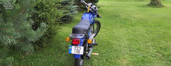 Blue Minsk 125 1989 in Birzai, with an engine capacity of 0.13 L and mileage of 1 thousand km for 999 €, photo 7 on AUTOMOTO.COM.LV