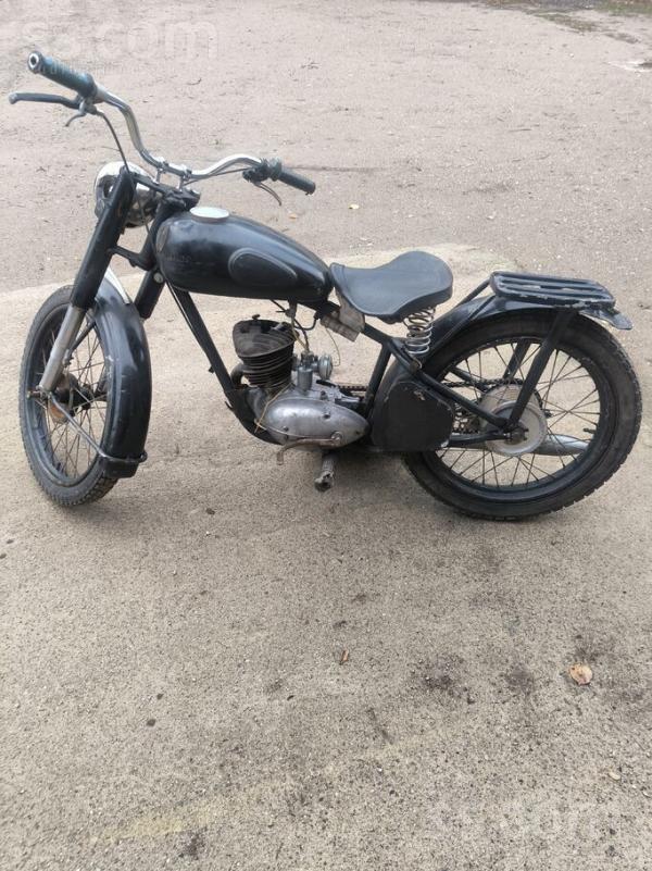 Minsk 125 1958 in Dobele, with an engine capacity of 0.13 L and mileage of 0 thousand km for 450 €, photo 1 on AUTOMOTO.COM.LV