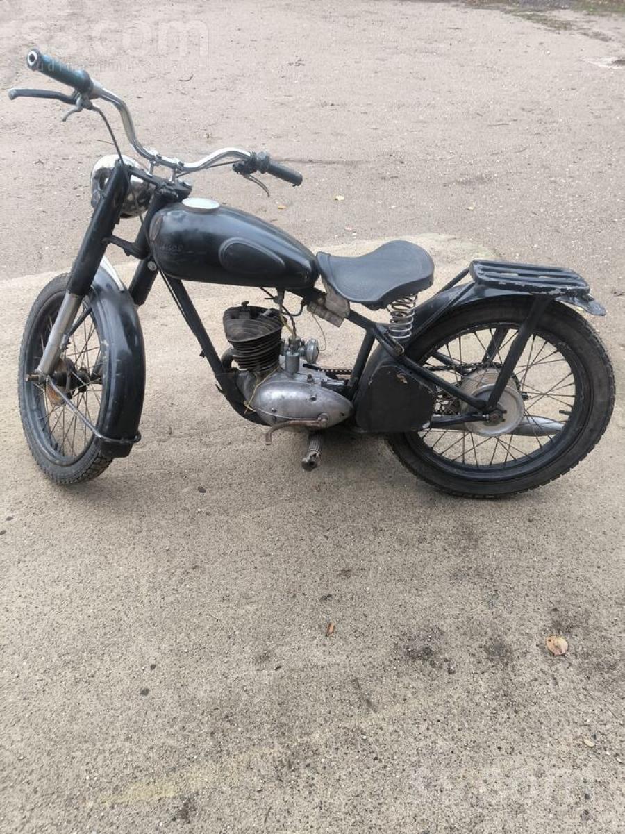 Minsk 125 1958 in Dobele, with an engine capacity of 0.13 L and mileage of 0 thousand km for 450 €, photo 1 on AUTOMOTO.COM.LV