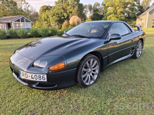 Green Mitsubishi 3000-gt 1997 in Riga, with an engine capacity of 3.00 L and mileage of 197 thousand km for 7600 €, photo 1 on AUTOMOTO.COM.LV