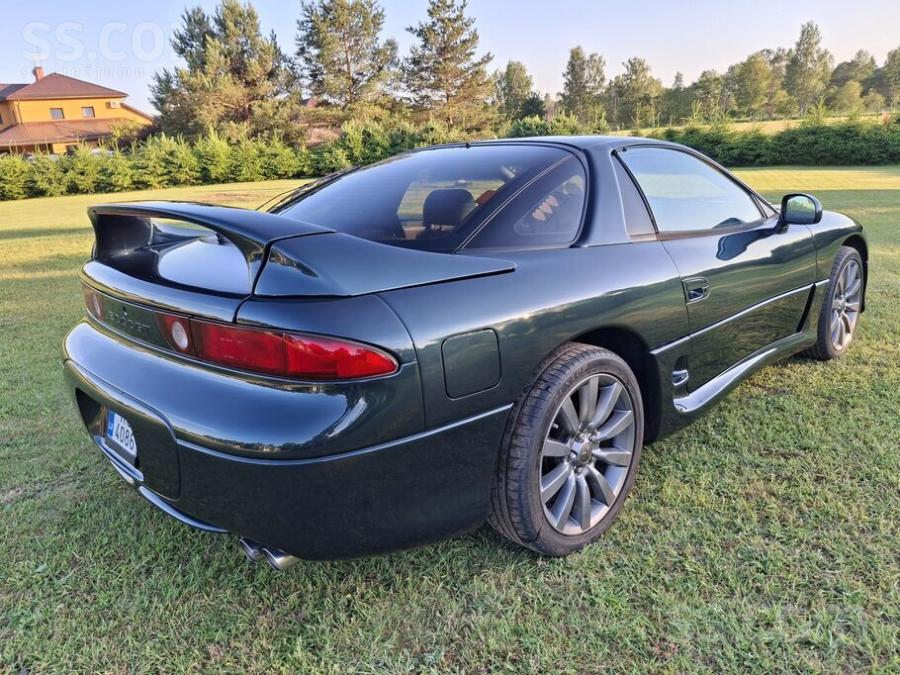 Green Mitsubishi 3000-gt 1997 in Riga, with an engine capacity of 3.00 L and mileage of 197 thousand km for 7600 €, photo 5 on AUTOMOTO.COM.LV