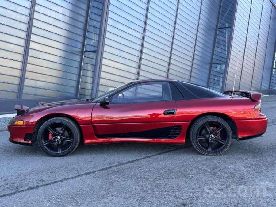 Red Mitsubishi 3000-gt 1992 in Liepaja, with an engine capacity of 3.00 L and mileage of 128 thousand km for 17500 €, photo 6 on AUTOMOTO.COM.LV