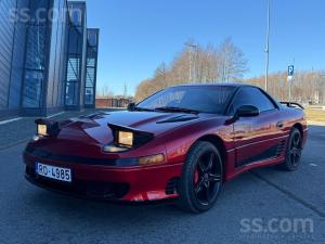 Red Mitsubishi 3000-gt 1992 in Liepaja, with an engine capacity of 3.00 L and mileage of 0 thousand km for 17500 €, photo  on AUTOMOTO.COM.LV