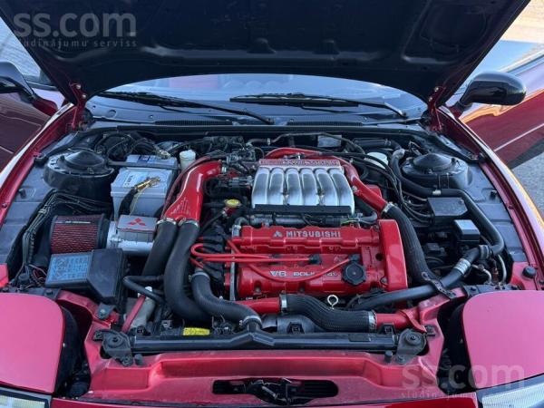 Sarkans Mitsubishi 3000-gt 1992 Liepāja, ar dzinēja tilpumu 3.00 L un nobraukumu 0 tūkst. km par 17500 €, foto 7 vietnē AUTOMOTO.COM.LV